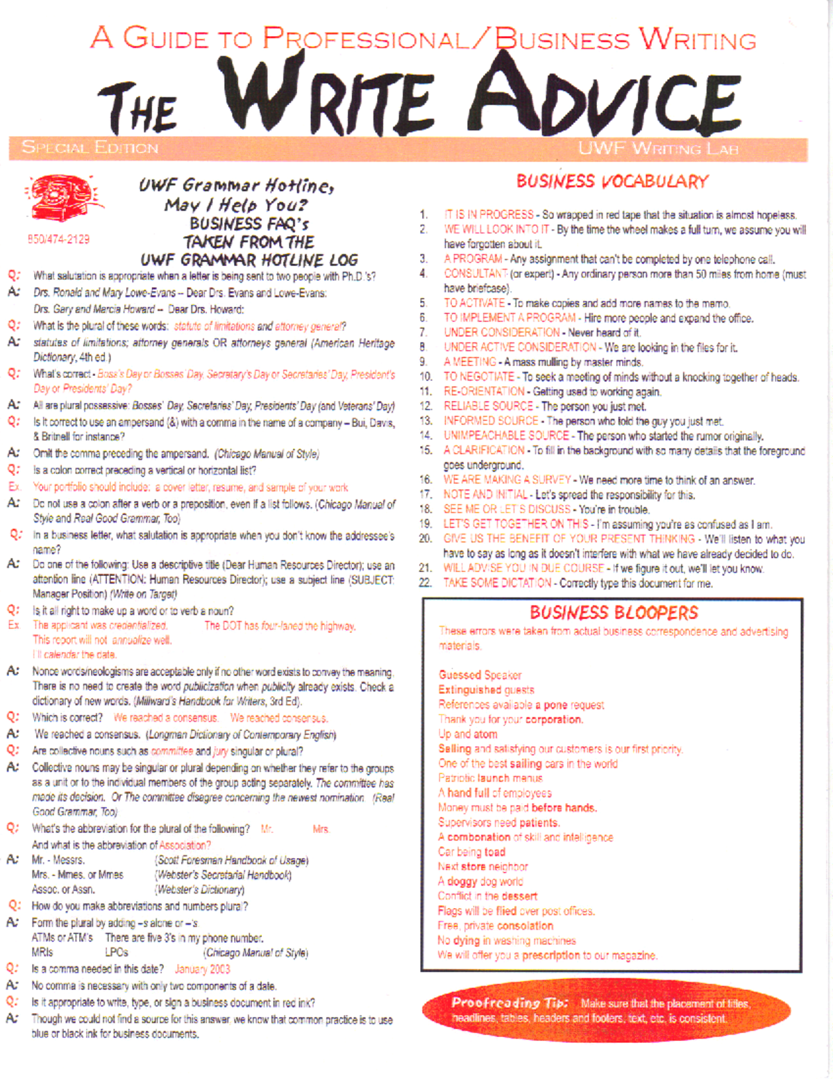 A Guide to Professional and Business Writing - International business ...