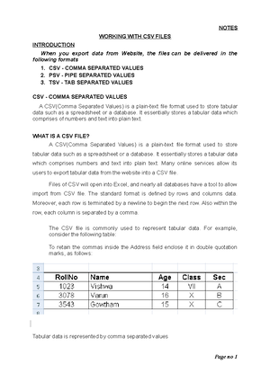 XII Lesson plan-File handling -Binary files - DIGITAL LEARNING CLASS ...