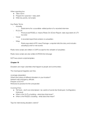 Intro to Journalism Notes - 9/12: Elements to Journalism: Truth Loyalty ...