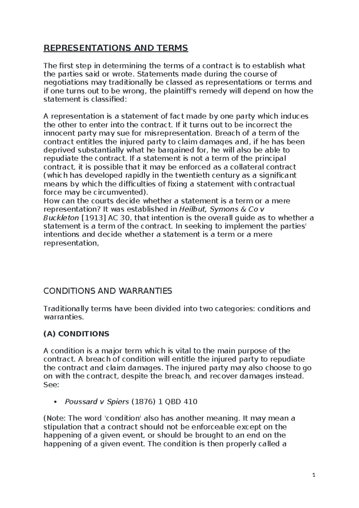 Lecture Notes(6) - Good to refer. - REPRESENTATIONS AND TERMS The first ...