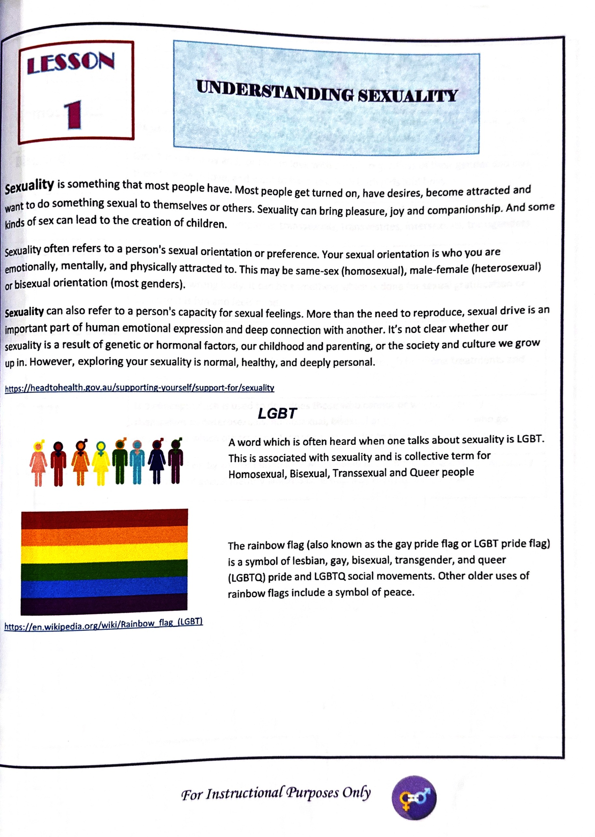 gender and society - LESSON UNDERSTANDING SEXUALITY 1 Sexuality is ...