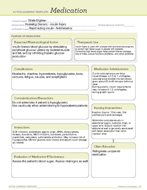 Epidural Anesthesia - ATI active learning template - ACTIVE LEARNING ...