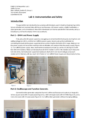 Lab Report 4 - ENGR 1110 Griffin Farrow Mon 1:00 pm, Section 8, Group 1 TA: Haneen Ghanayem ...