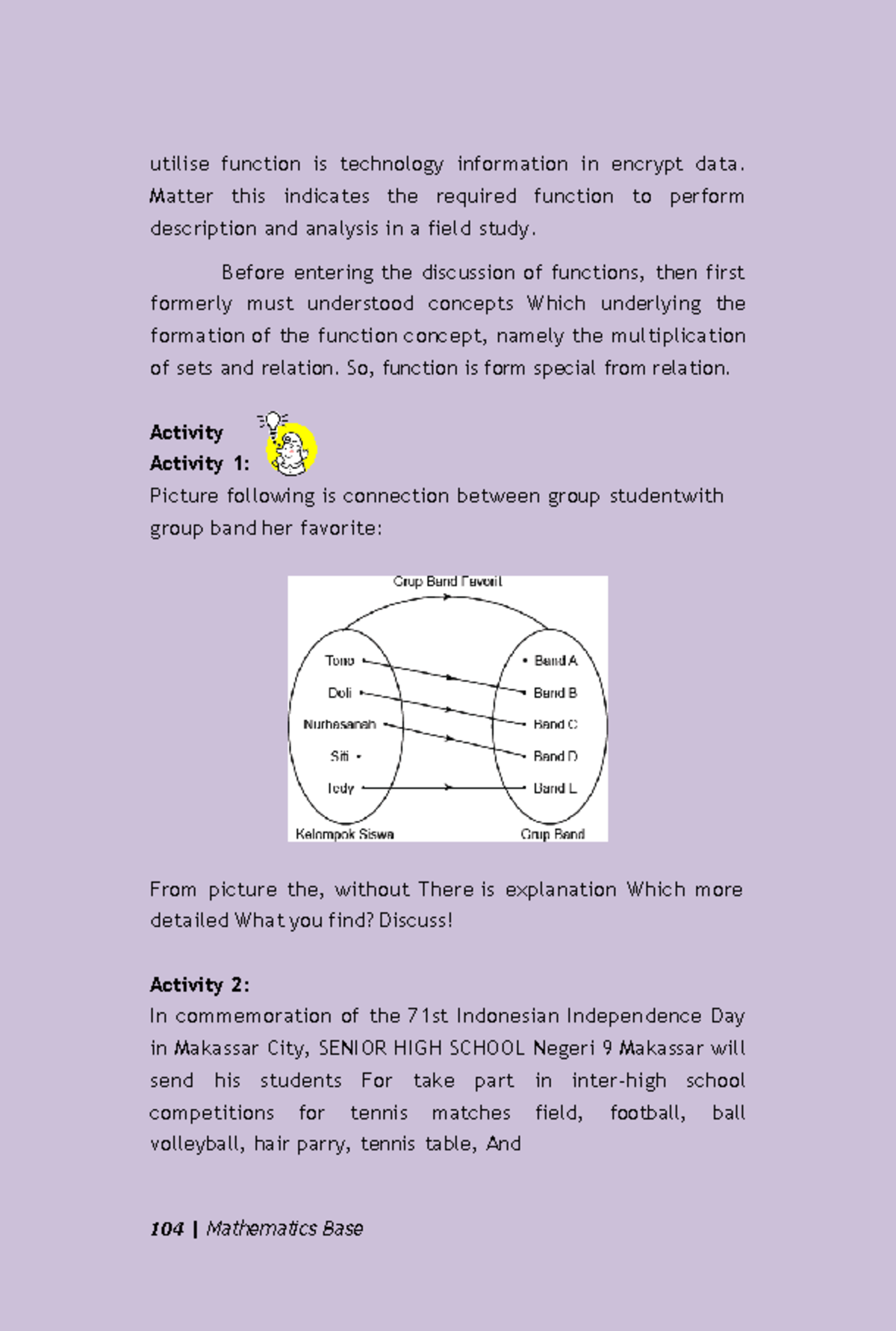 Basic foundation in mathematics-58 - utilise function is technology ...