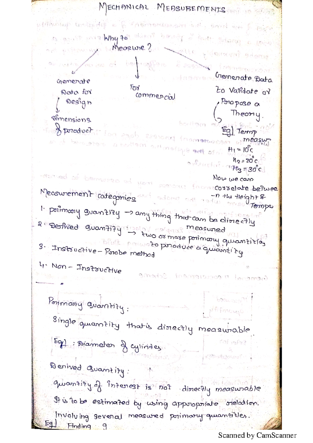 Mechanical measurements - Studocu