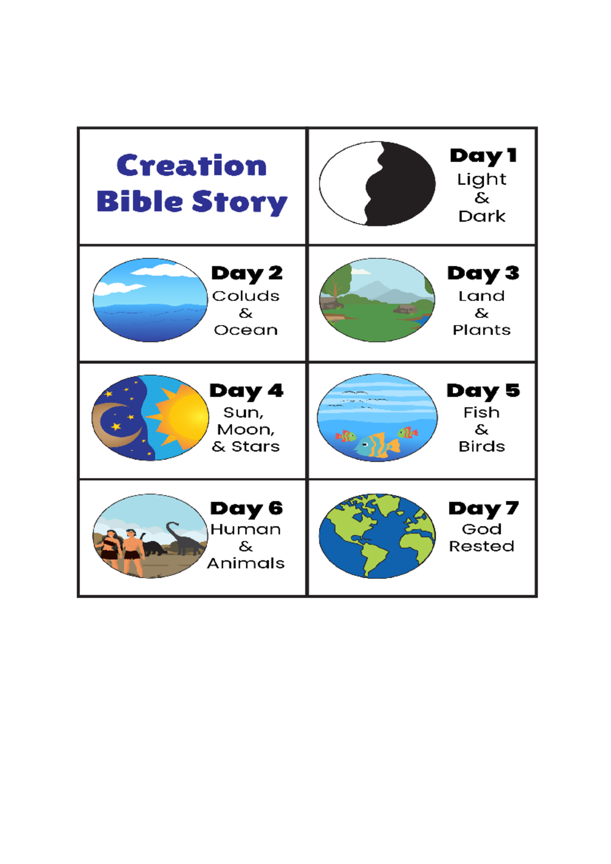 Printablee.com-creation-bible-story-printables 318834.jpg - Bs ...