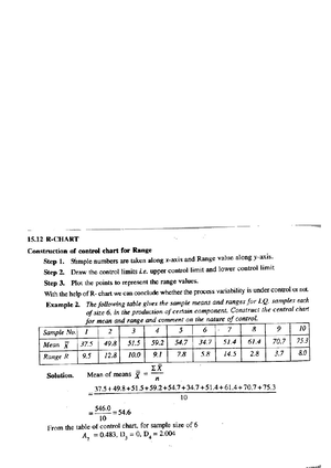 Control Charts - CONTROL CHARTS Control charts are a statistical tool ...