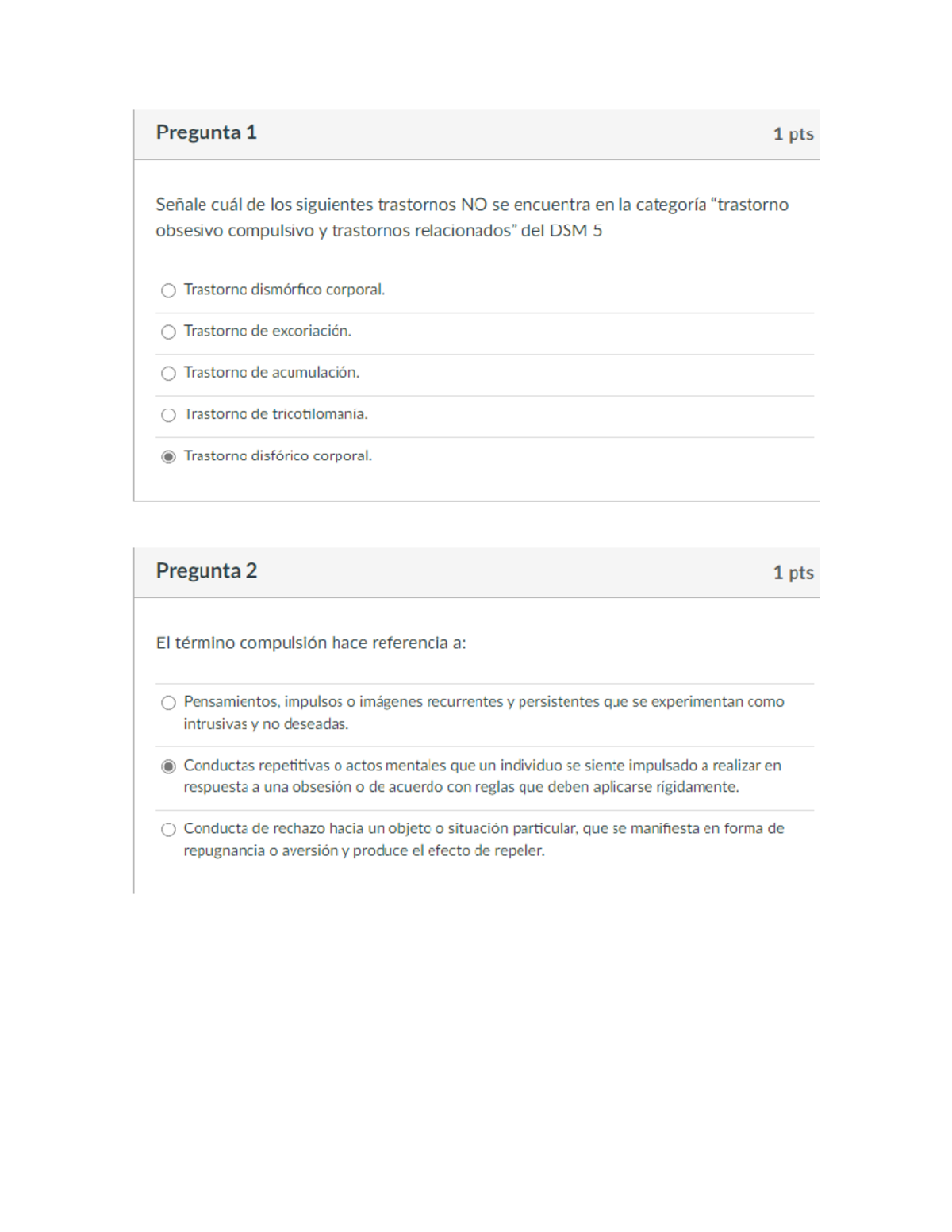[AAB01] Cuestionario 1 Desarrolle la primera evaluación parcial referente a la unidad 1 ...