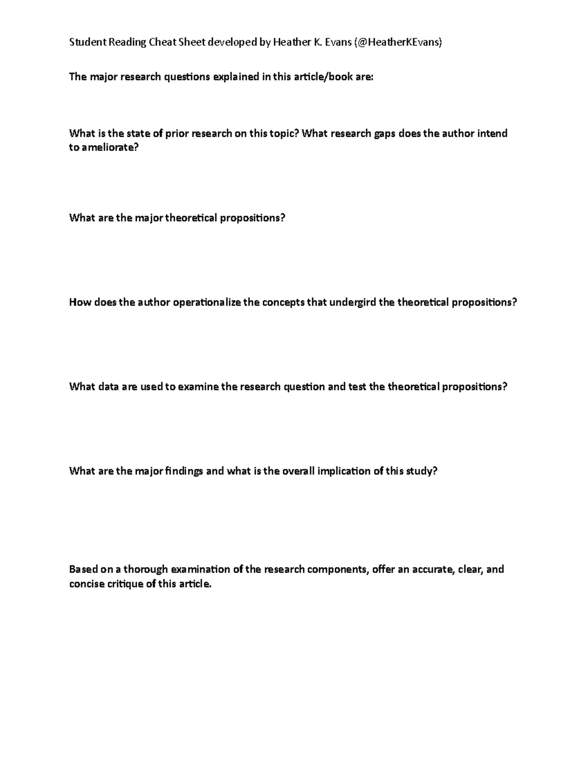 SCOM 354 Student Reading Cheat Sheet - Student Reading Cheat Sheet ...