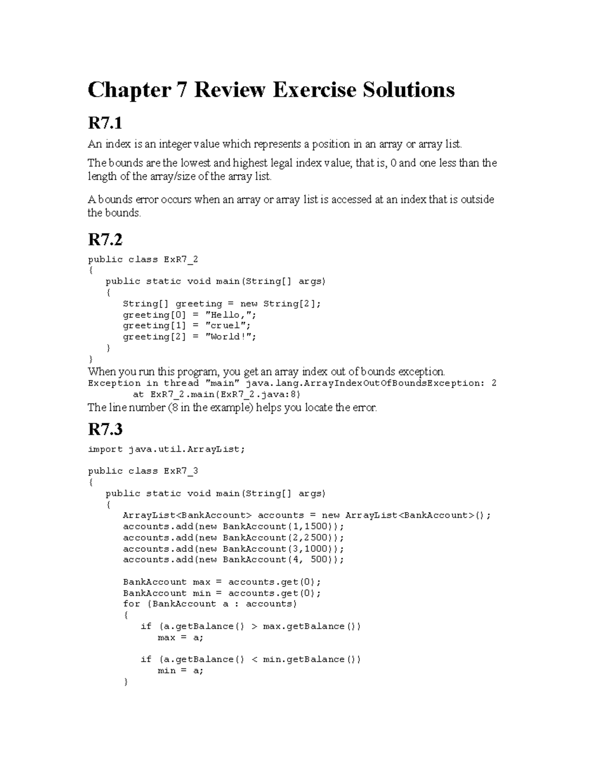 Bj3ch07 solutions - Review - Chapter 7 Review Exercise Solutions R7. An ...