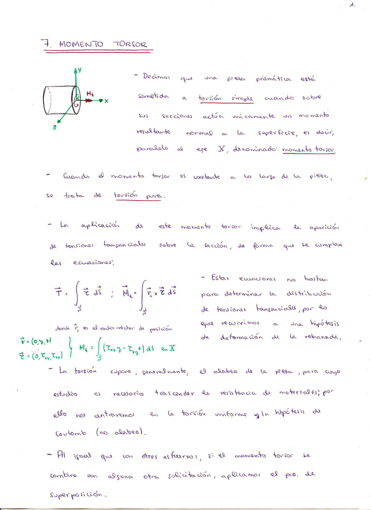 7-momento-torsor - Momento torsor - Resistencia de materiales - Studocu