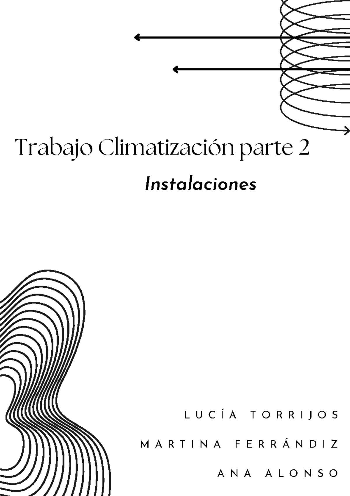 Trabajo 2 climatización Contínua - L U C Í A T O R R I J O S M A R T I N A F E R R Á N D I Z A N ...