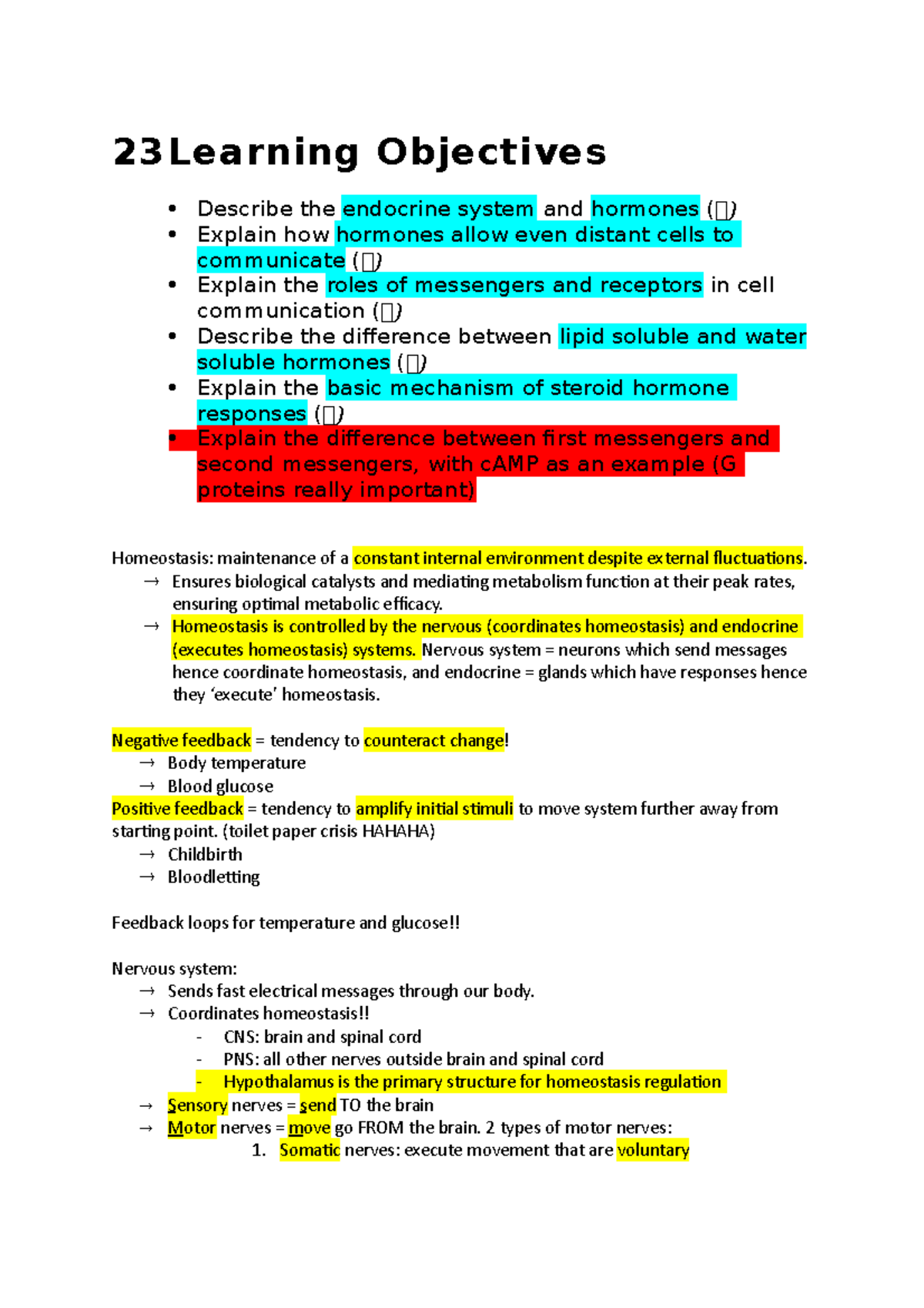Topic 4 Cell to Cell copy - 23Learning Objectives Describe the ...