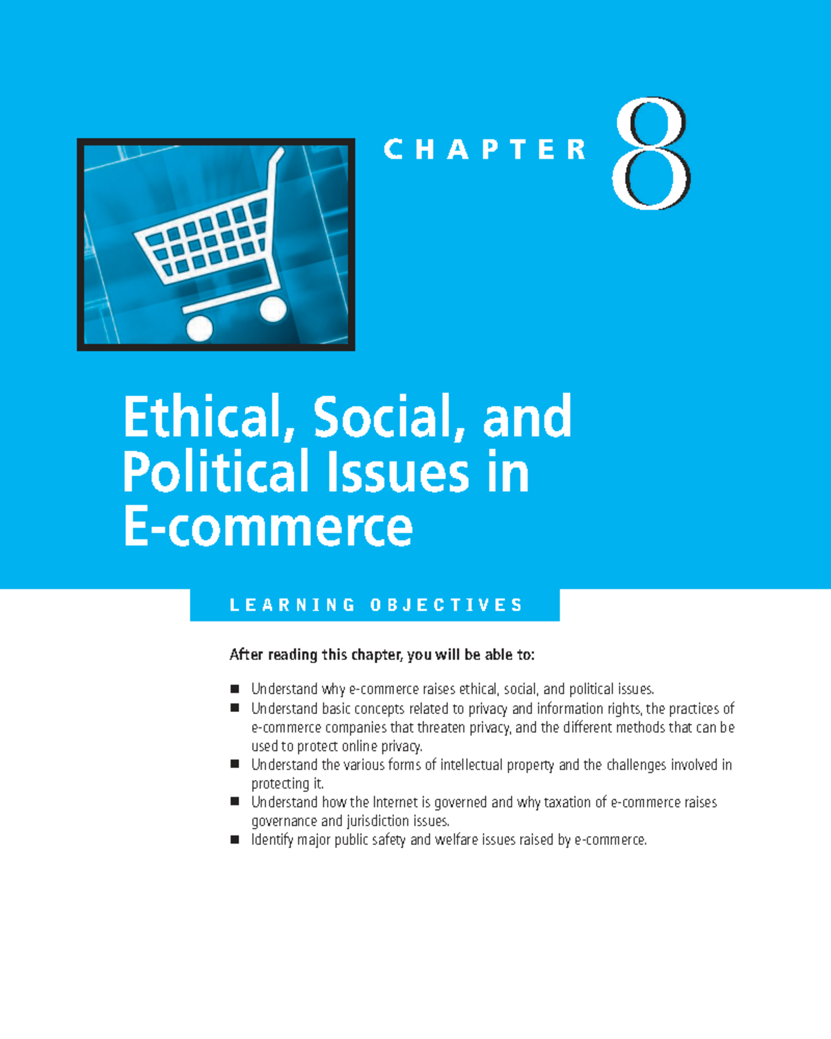 Ebook E-Commerce 2016 Chap8 - Ethical, Social, and Political Issues in ...