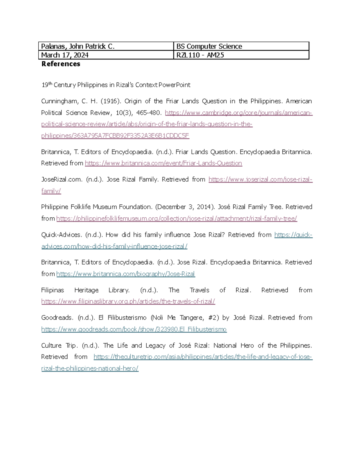 Assessment 4-Module Exam-References Palanas - Palanas, John Patrick C ...