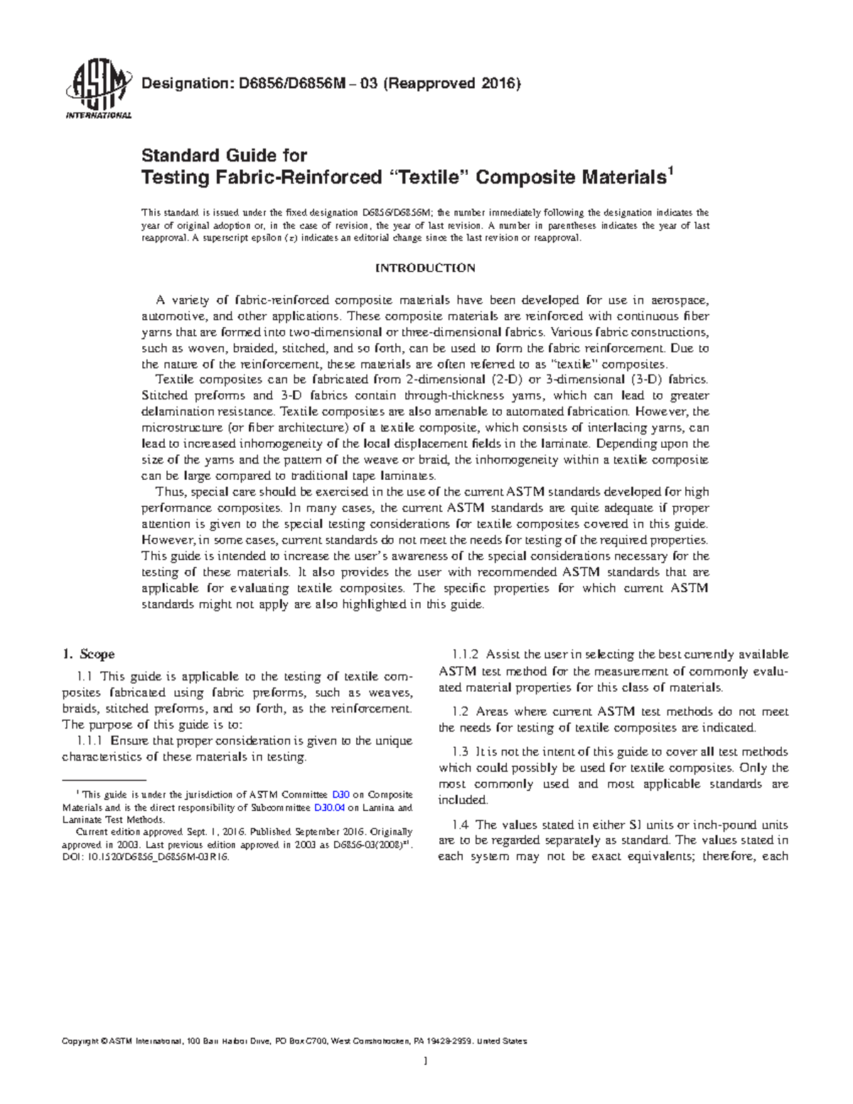 ASTM D6856D6856M-03 (Reapproved 2016 ) - Designation: D6856/D6856M − 03 ...