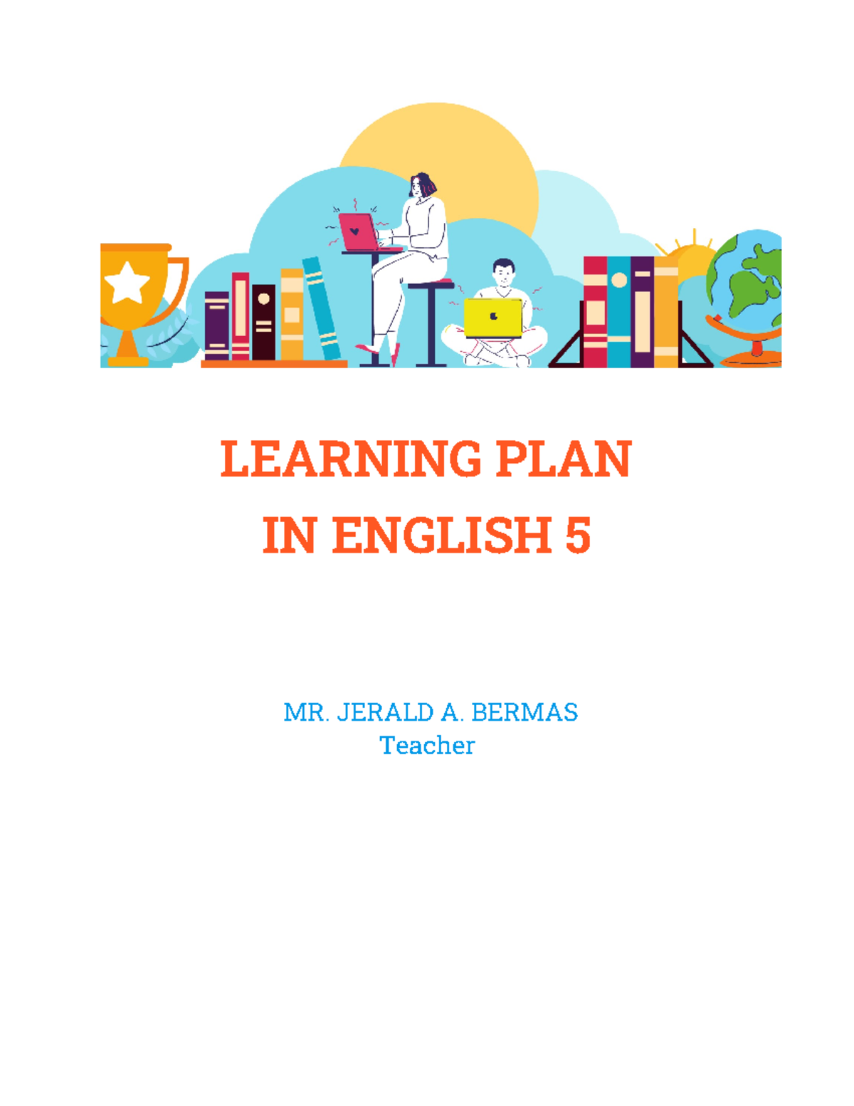 Grade 5 Module 1- Facial Expressions - LEARNING PLAN IN ENGLISH 5 MR ...