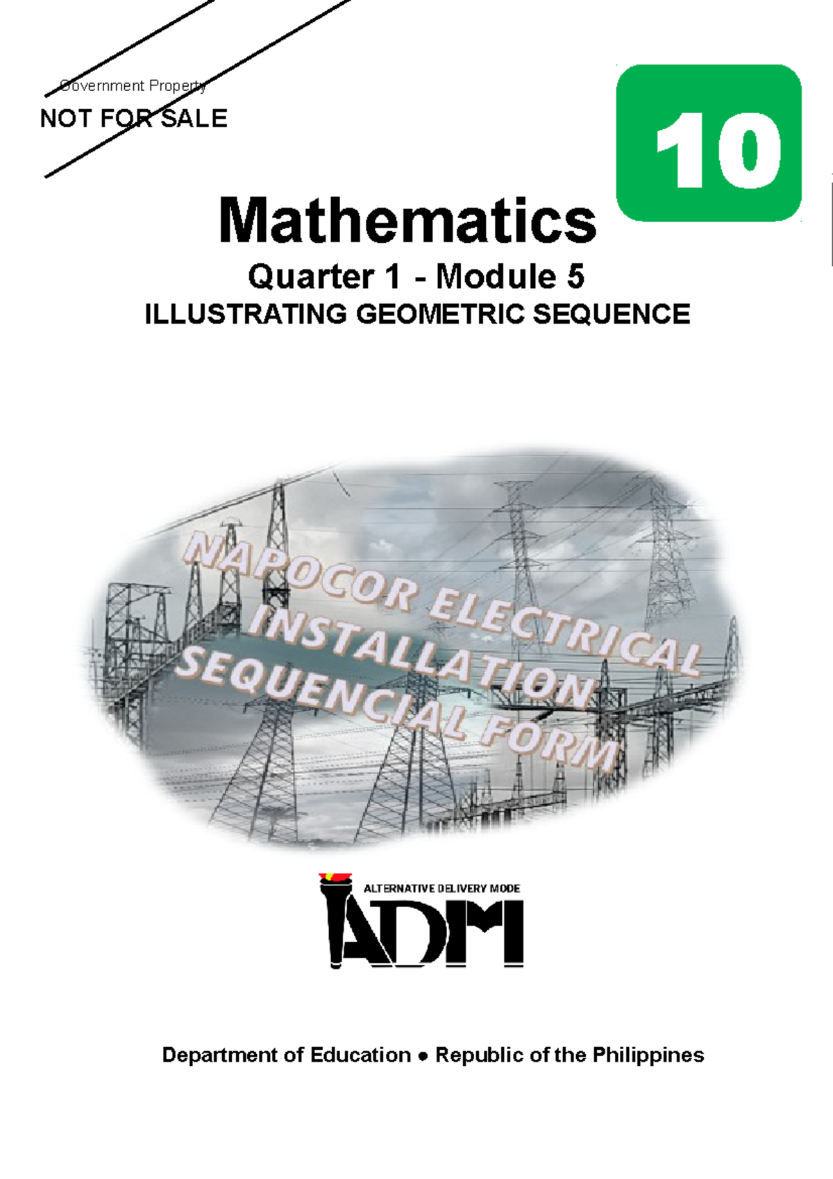 Math10 Q1 Mod5 Illustrating Geometric Sequence V3 - NOT Mathematics ...