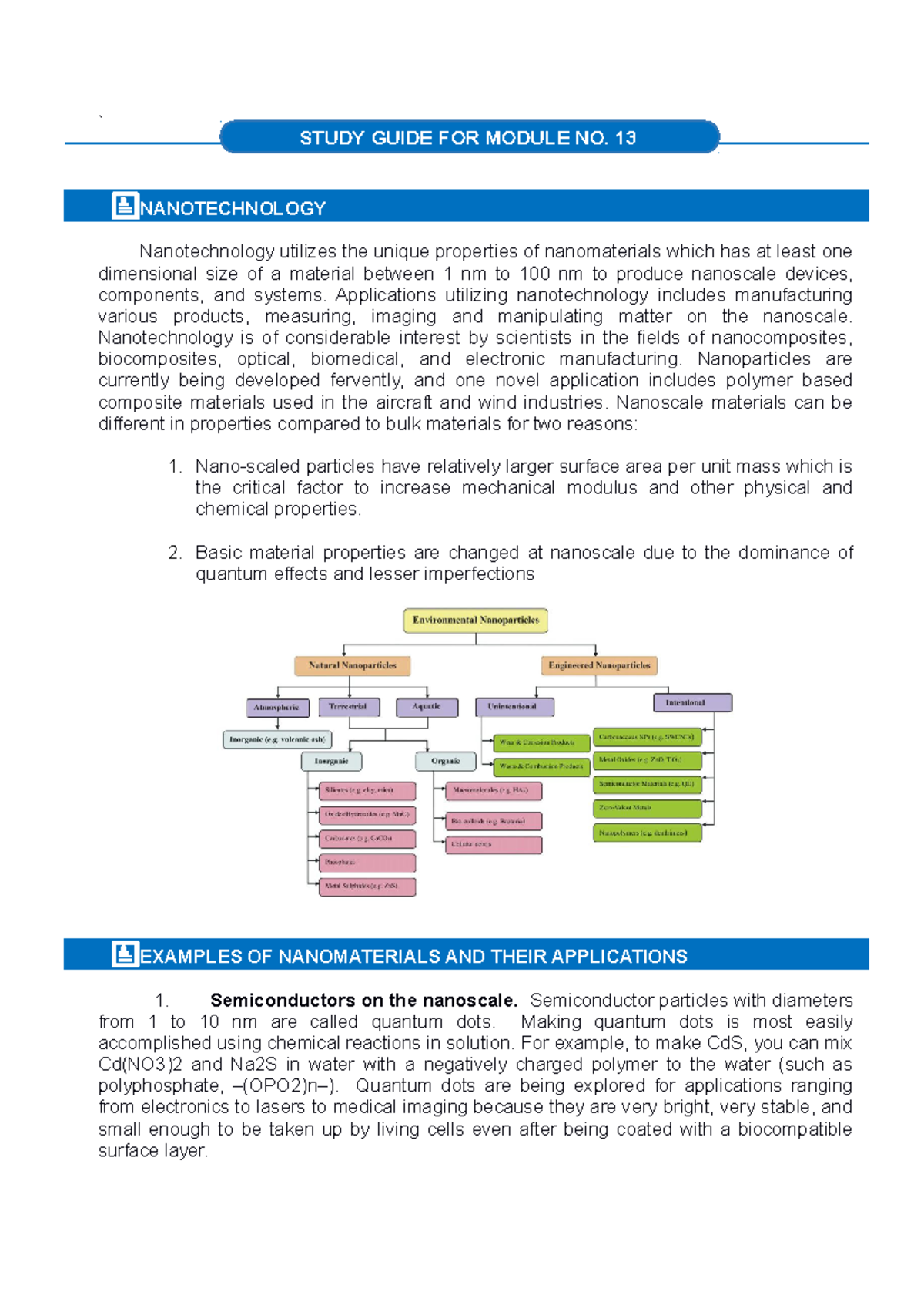 GE6 Study Guide 13 - Lecture notes 13 - Science, Technology, and ...