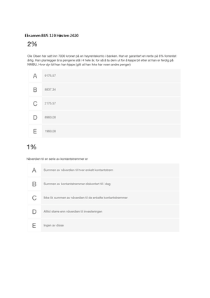 Alt å kunne om personlig økonomi - TING Å KUNNE TIL EKSAMEN: Regne sluttverdi og nåverdi. - Studocu