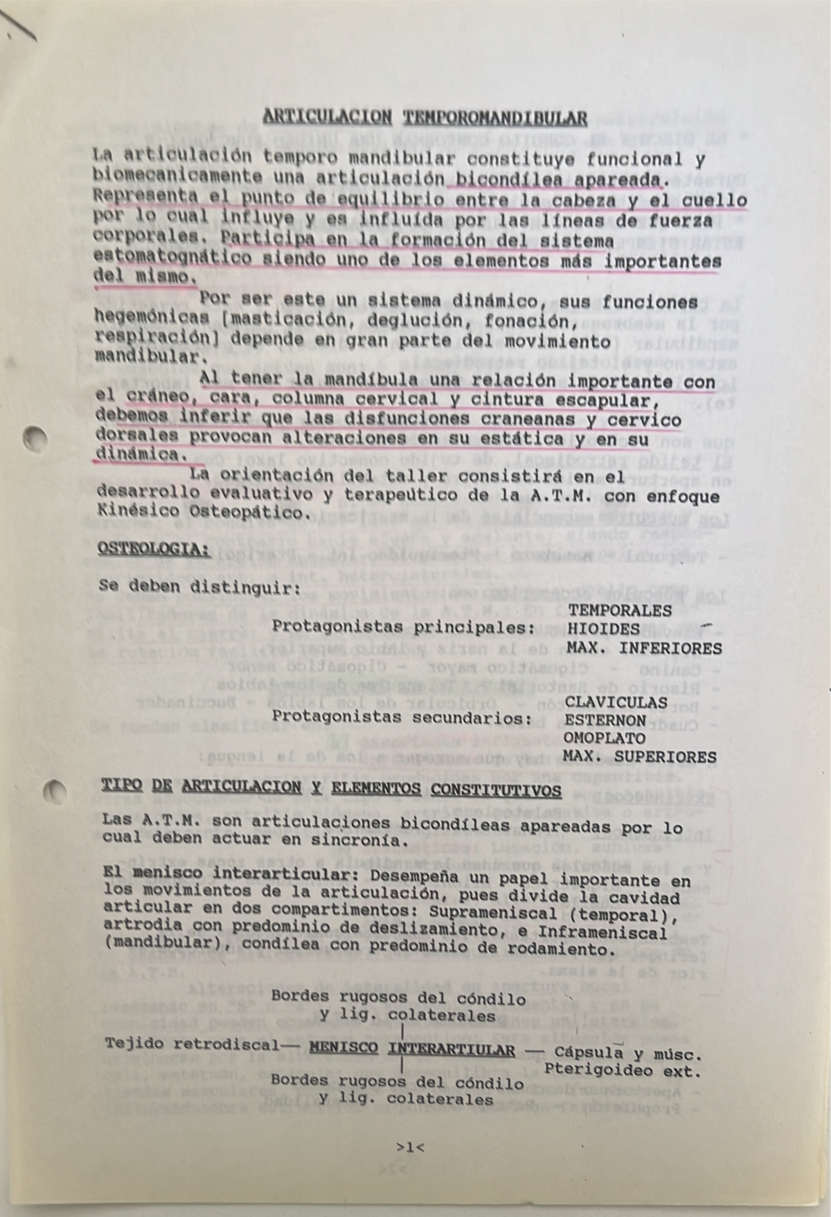 Disfuncion ATM - notes - OTD 8103 - NSU - Studocu