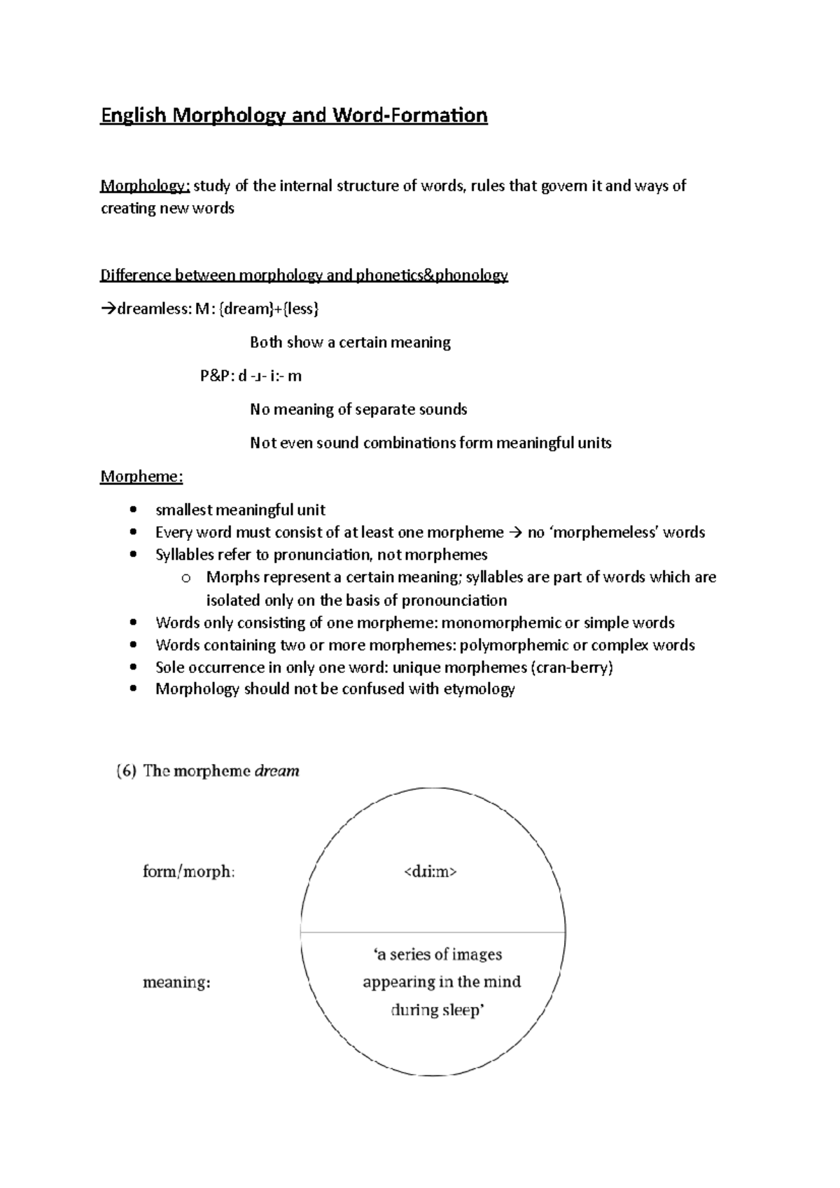 English Morphology and Word-formation - English Morphology and Word ...