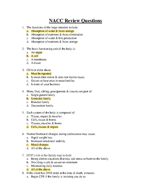 Module 11 assignment 2 - PSW Course - Module 11 – Cognitive and Mental ...