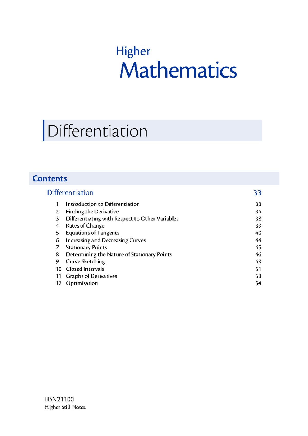 Calculus - Edrolo VCE Units 12 Mathematical Methods Oct 2023 - Higher ...