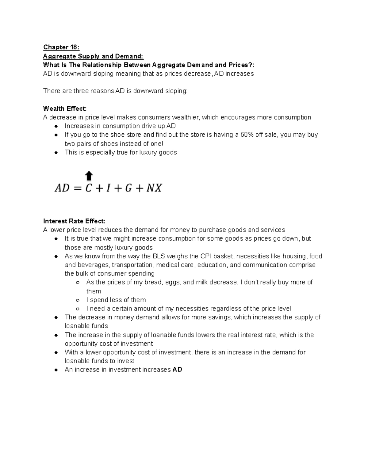 Macroeconomics Chapter 18 Aggregate Supply And Demand Part Ii Chapter