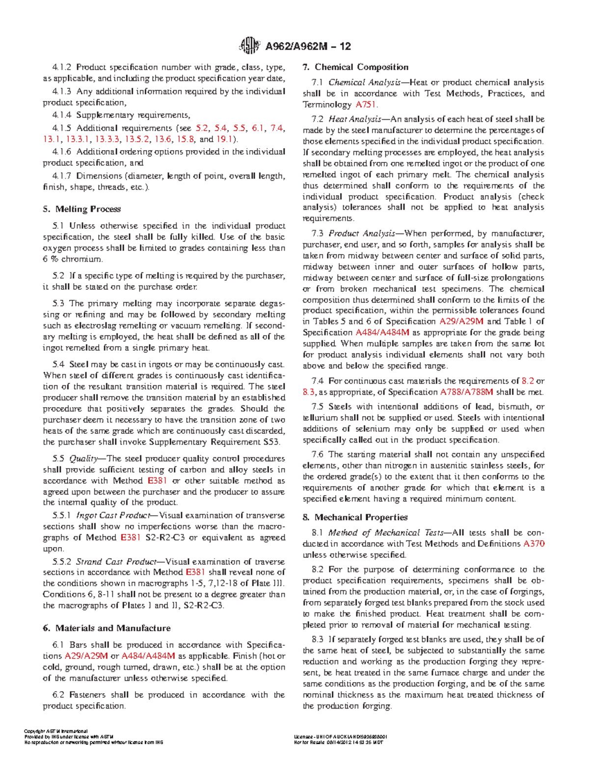 ASTM A962 A 962M 12 (1)-003 - 4.1 Product specification number with ...