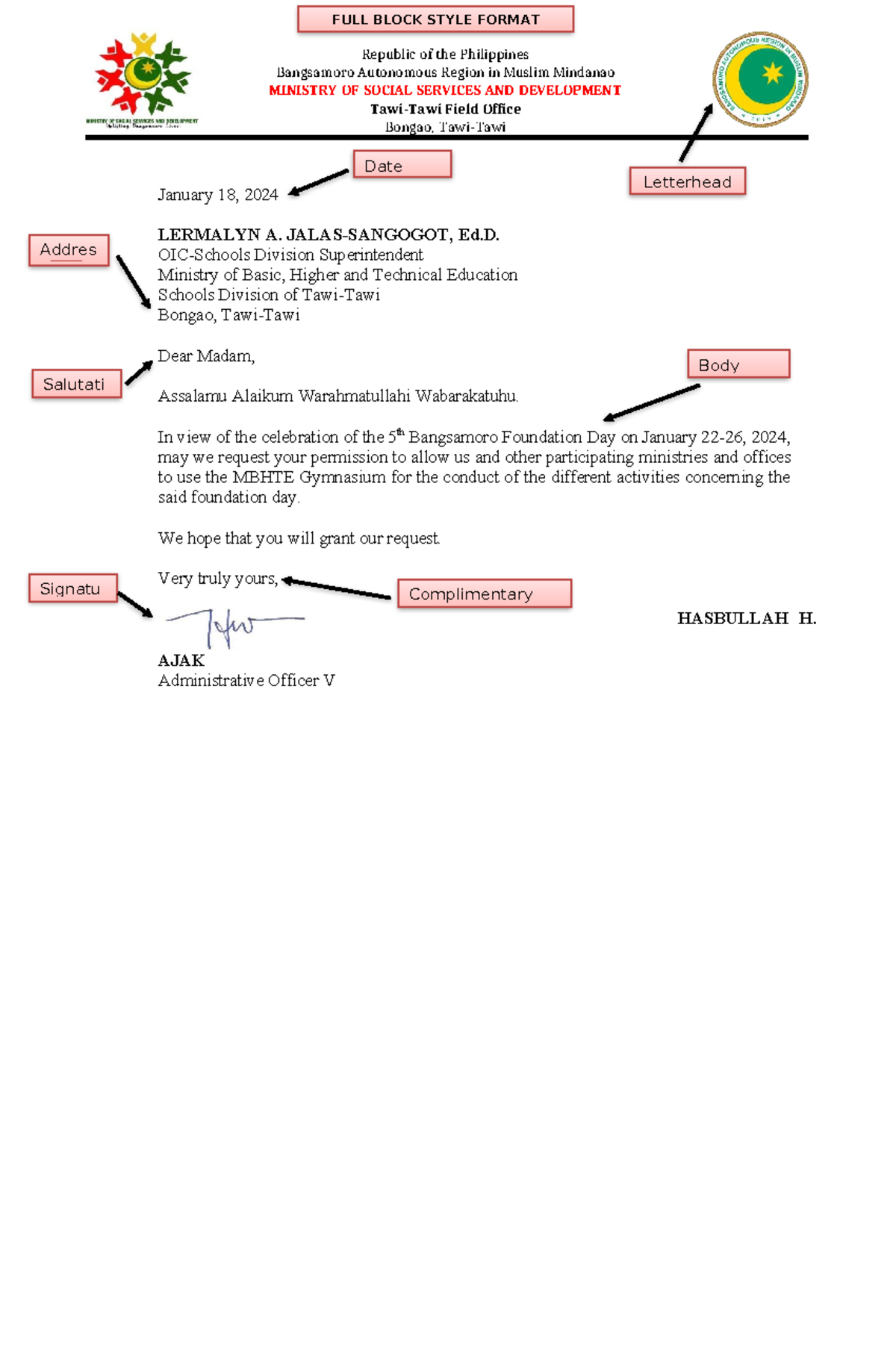 Letter- Finals-PT1 - January 18, 2024 LERMALYN A. JALAS-SANGOGOT, Ed ...