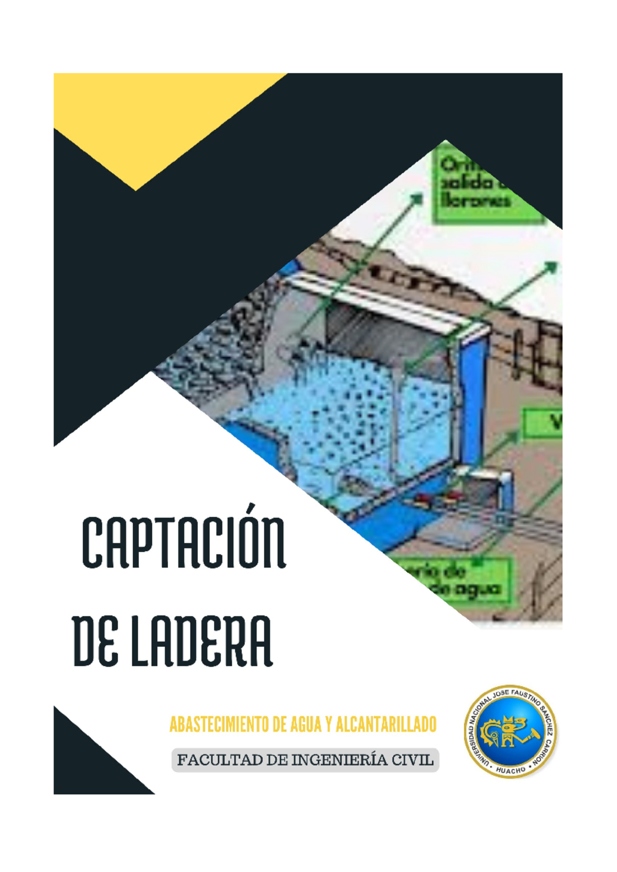 Captacion DE Ladera Final - UNIVERSISDAD NACIONAL JOSÉ FAUSTINO SÁNCHEZ ...