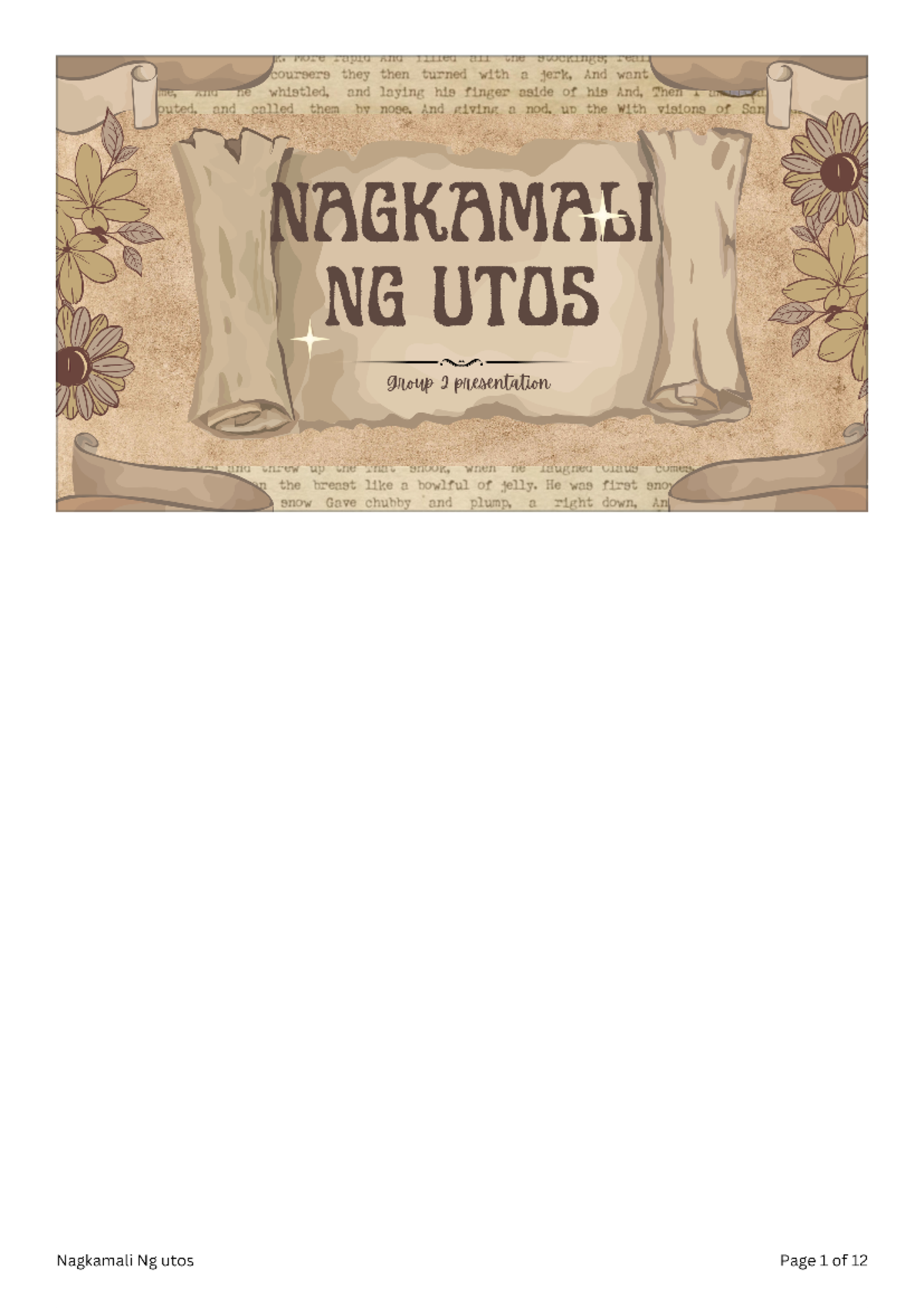 Nagkamali Ng utos 20231129 095552 0000 - Filipino IIIe23 - Studocu