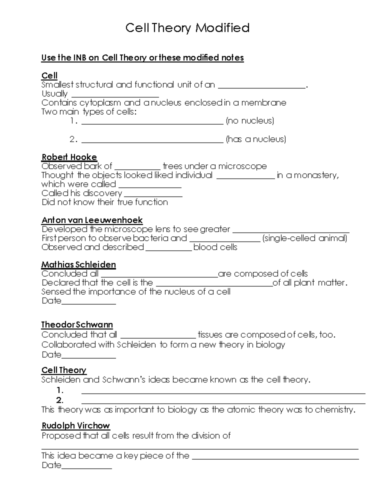 3Explanation Cell Theory Presentation Standard Notes-2011 03-234010 ...