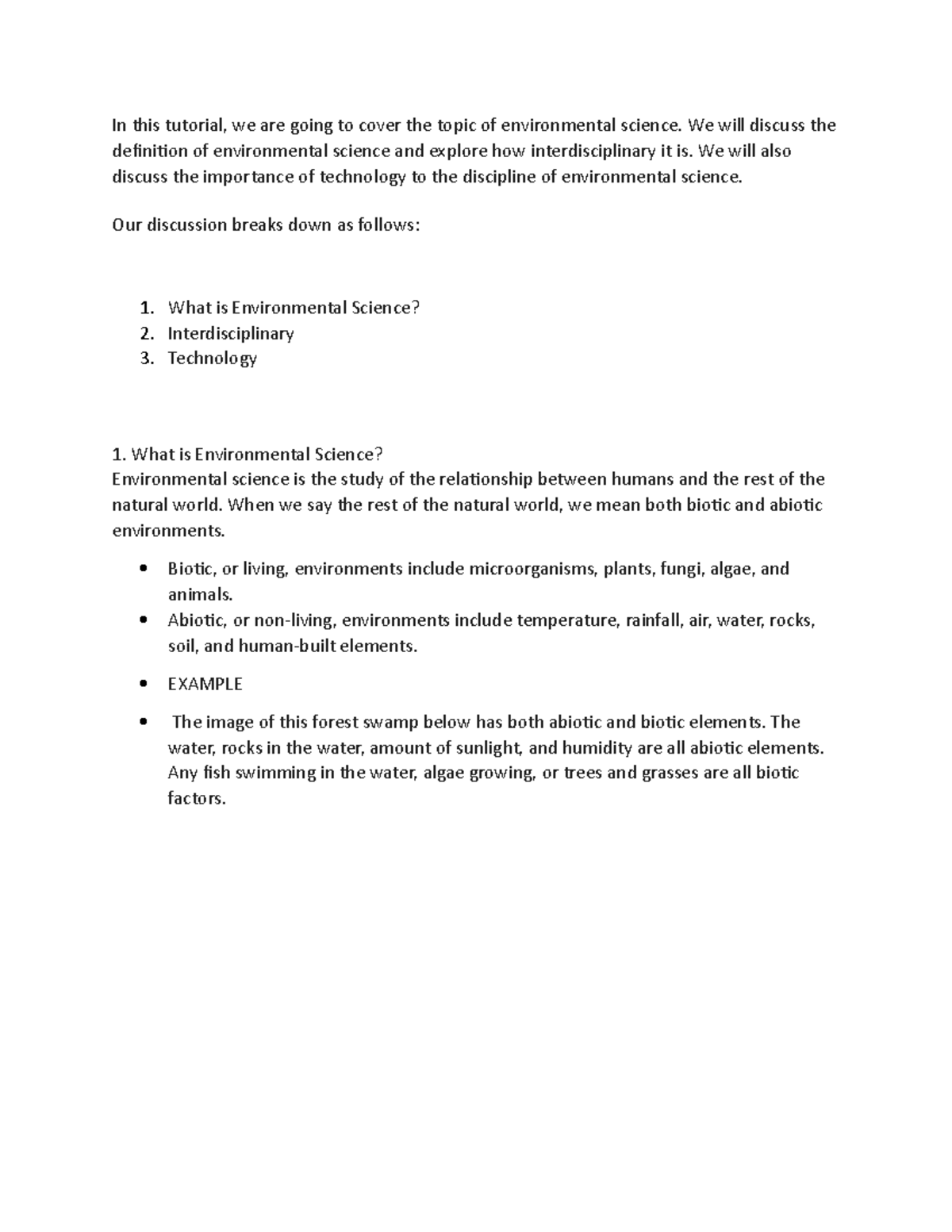 Es2 - coursework - In this tutorial, we are going to cover the topic of ...