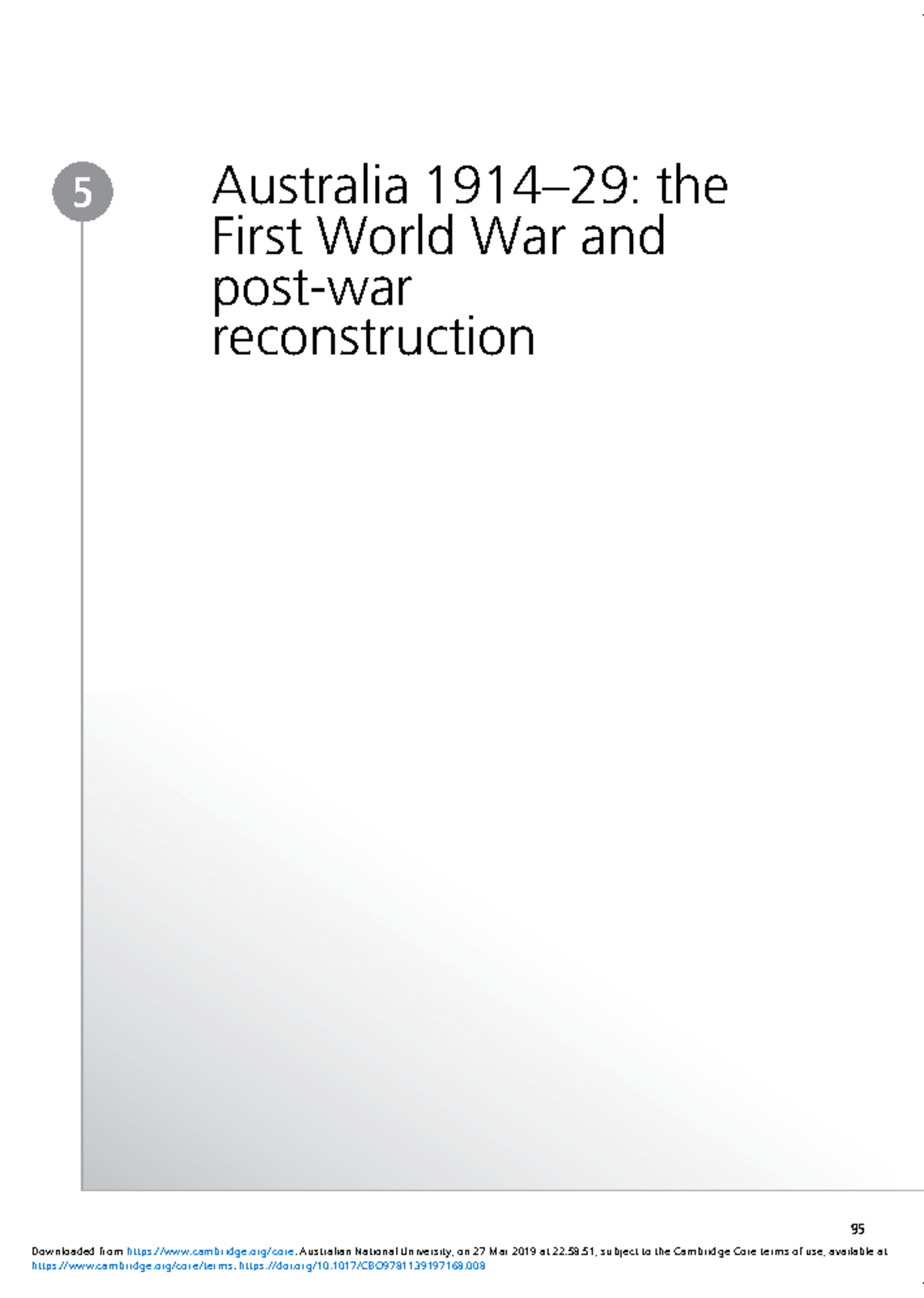 08 - Textbook out of print and rare in library - 5 Australia 1914–29 ...