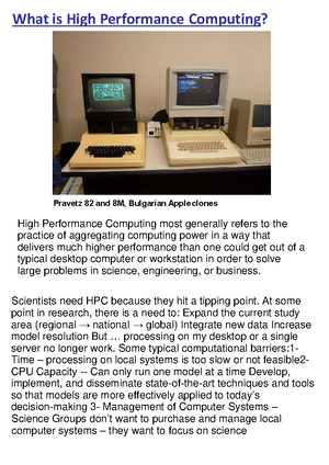 6- Lecture 6 - Parallel Computation - Studocu