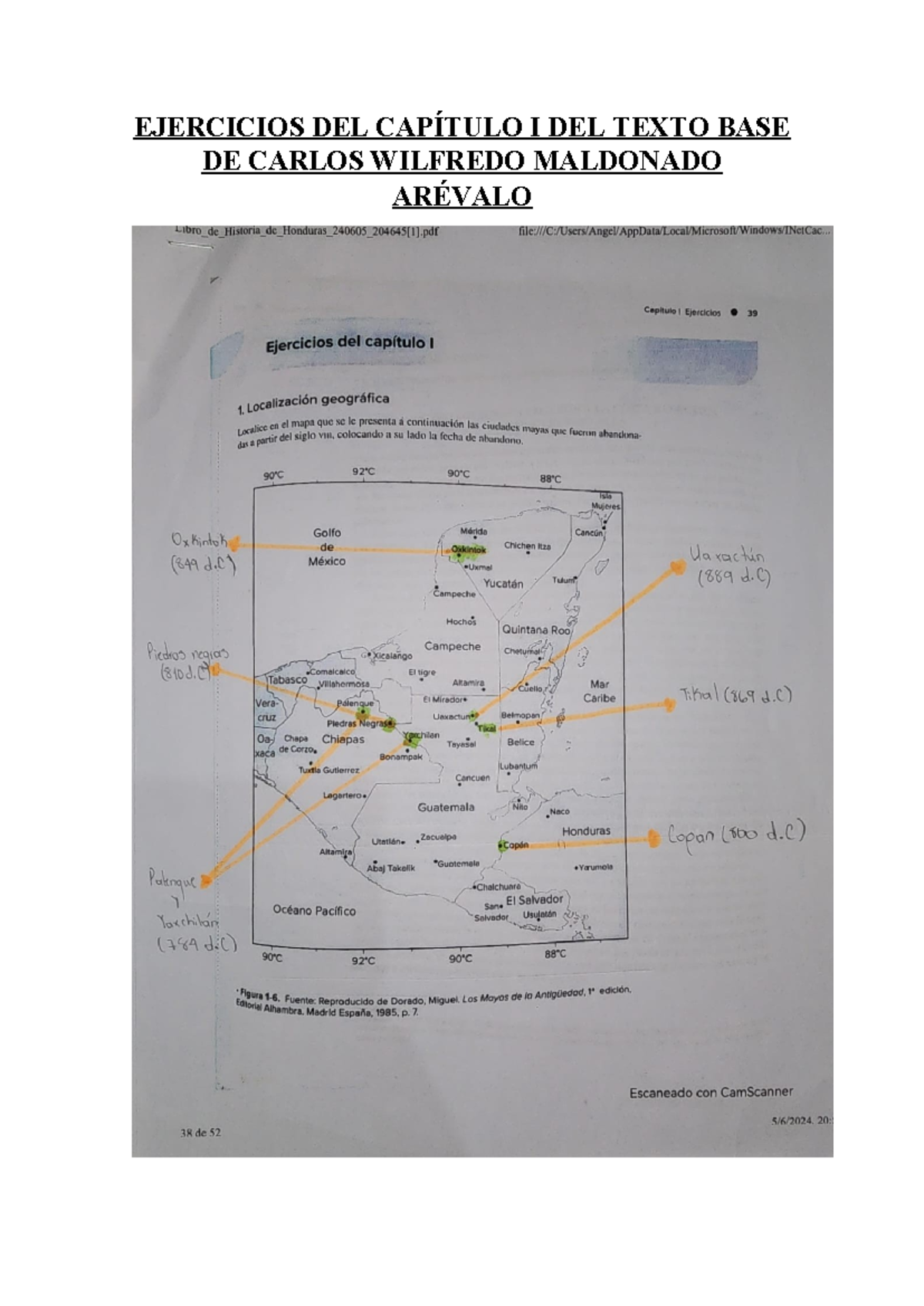 Ejercicios DEL Capítulo I DEL Texto BASE DE Carlos Wilfredo Maldonado Arévalo - EJERCICIOS DEL ...