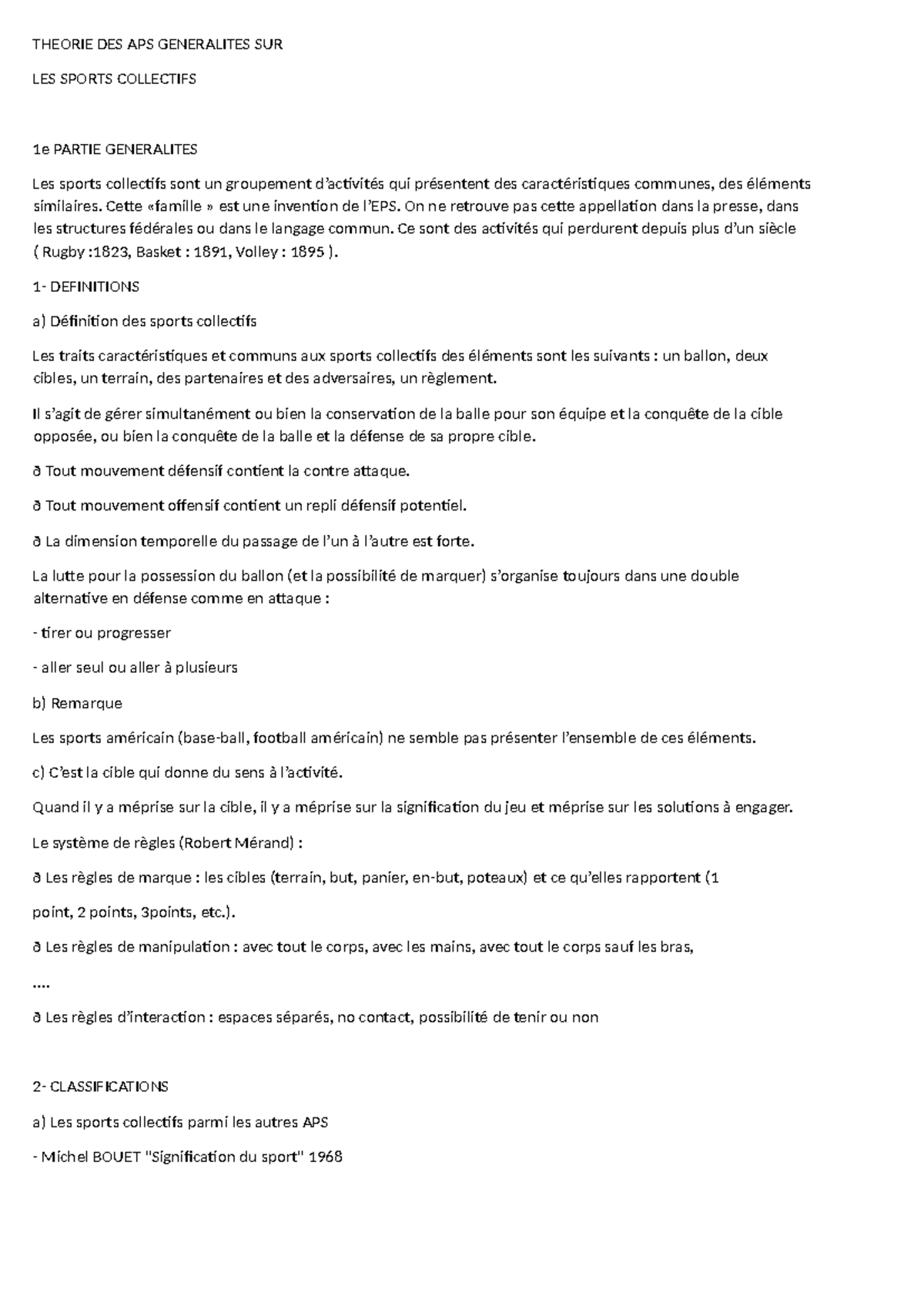 Theorie DES APS Generalites SUR - THEORIE DES APS GENERALITES SUR LES ...