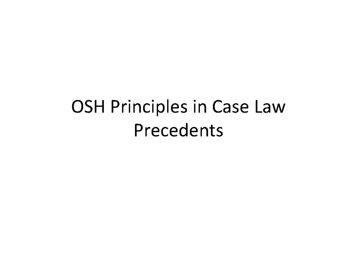 Reasonably Practicable – OSH Case Law - OSH Principles in Case Law ...