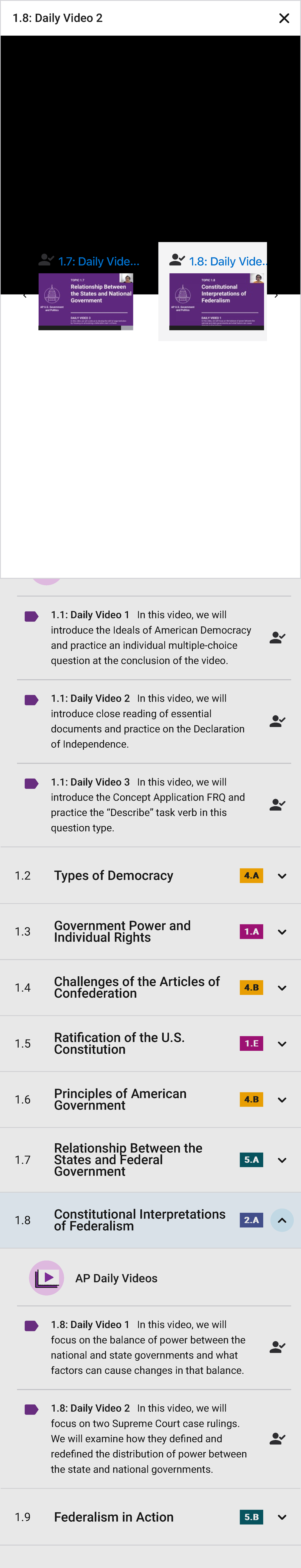 AP U.S. Government and Politics Unit 0 Course Guide - AP U. Government ...