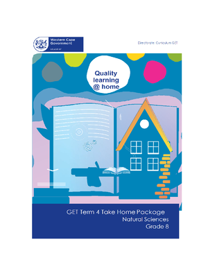 Grade 8 Natural Science Term 4 Study Notes - Planet Earth and Beyond BW ...