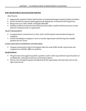 Ch 8 Performance Management - Introduction to Performance Management ...