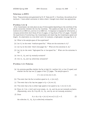 ECE3308 Exam 1 Review Solutions - ECE 3308 - Studocu