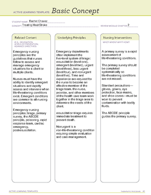 Focused Review-4 - Opioid medication ATI template - ACTIVE LEARNING ...