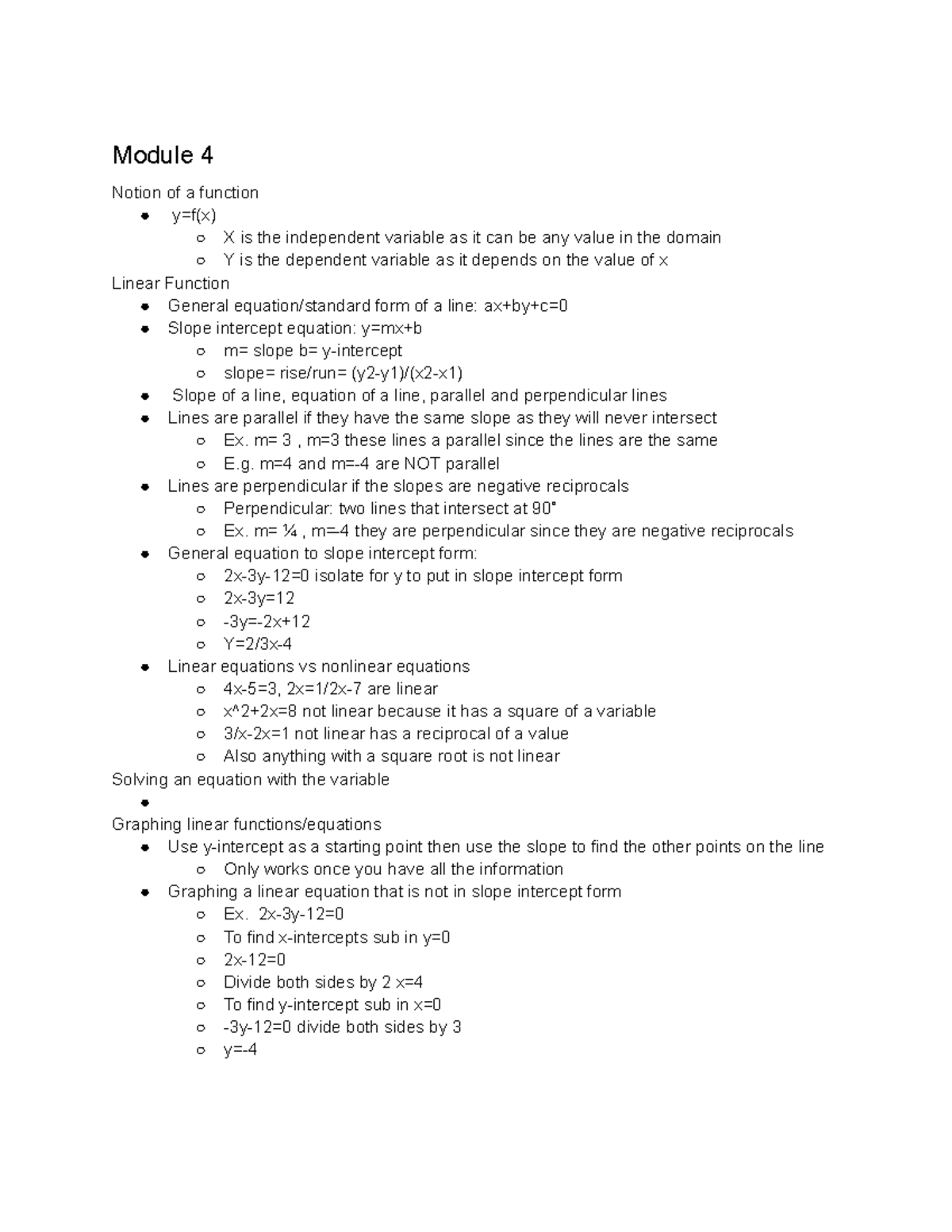 Qms 110 module 4 and 5 summary - QMS 110 - Toronto Met - Studocu
