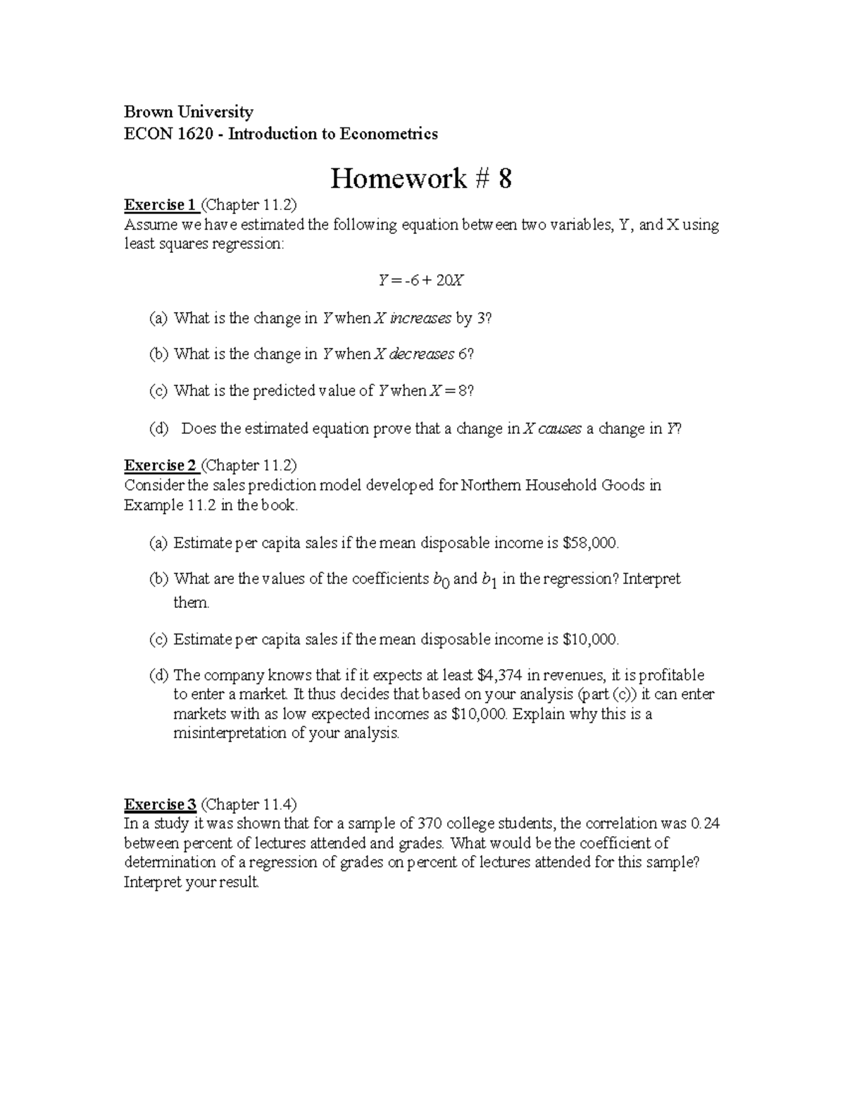 PS 8 - ulusoy, fall 2019 - Brown University ECON 1620 - Introduction to Econometrics Homework ...