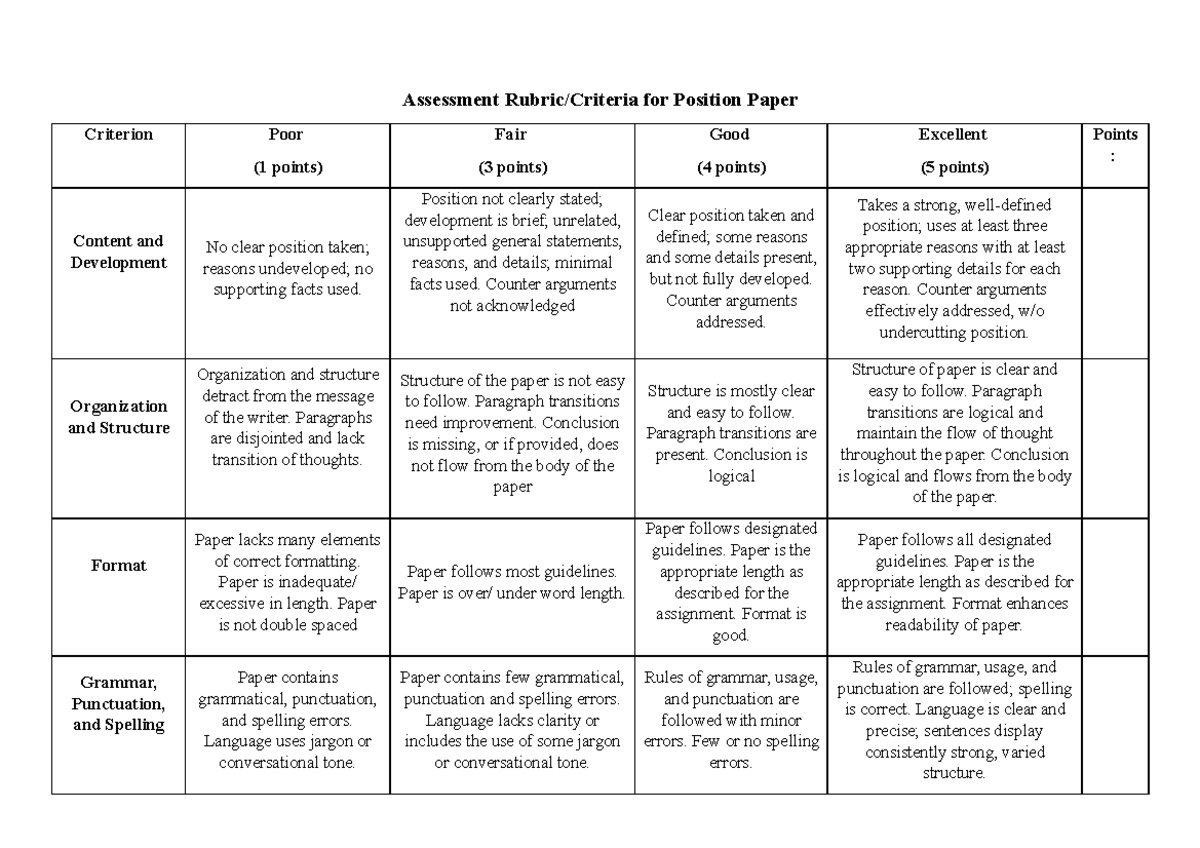 Position Paper - the use of filipino language in writing academic ...