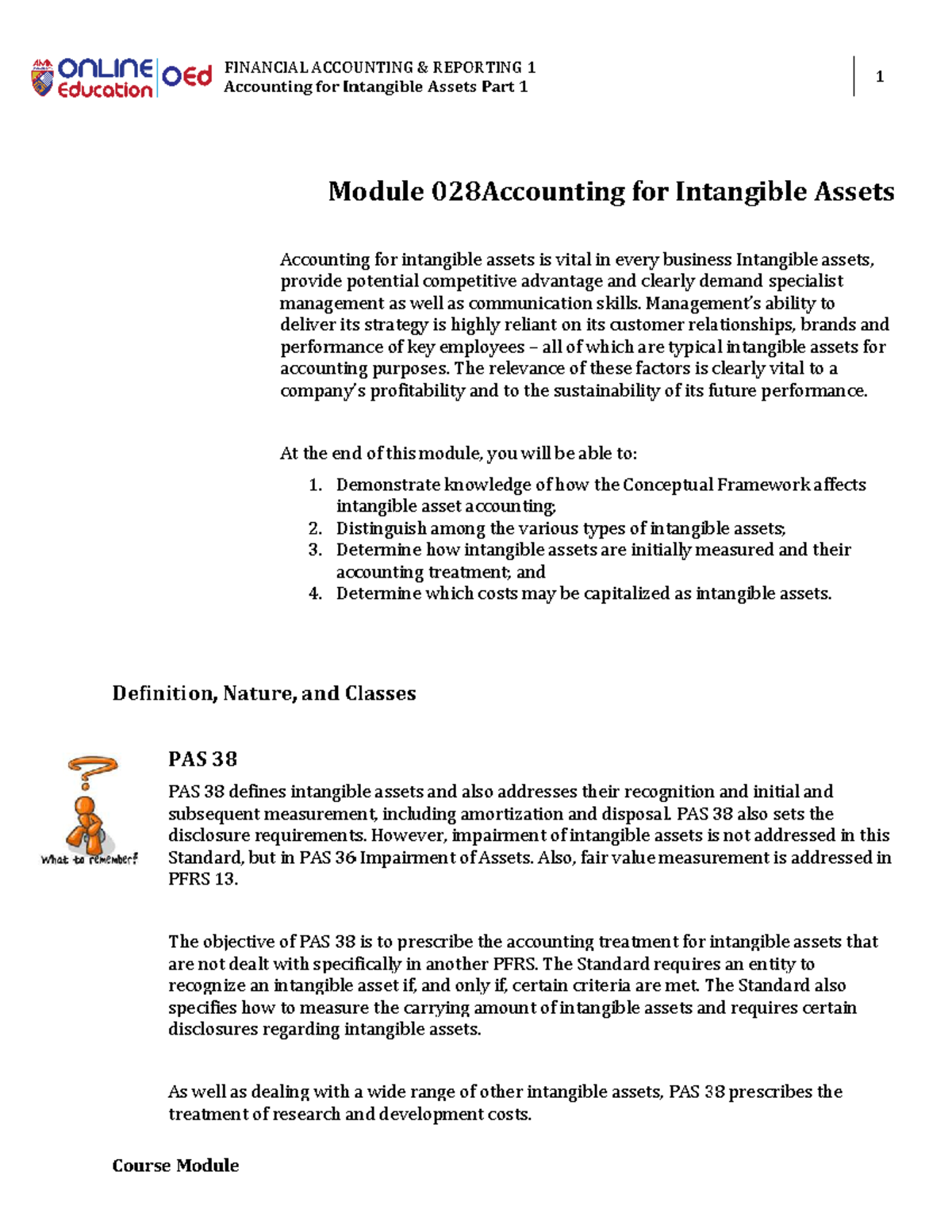 W12 Module 028Accounting for Intangible Assets - FINANCIAL ACCOUNTING ...