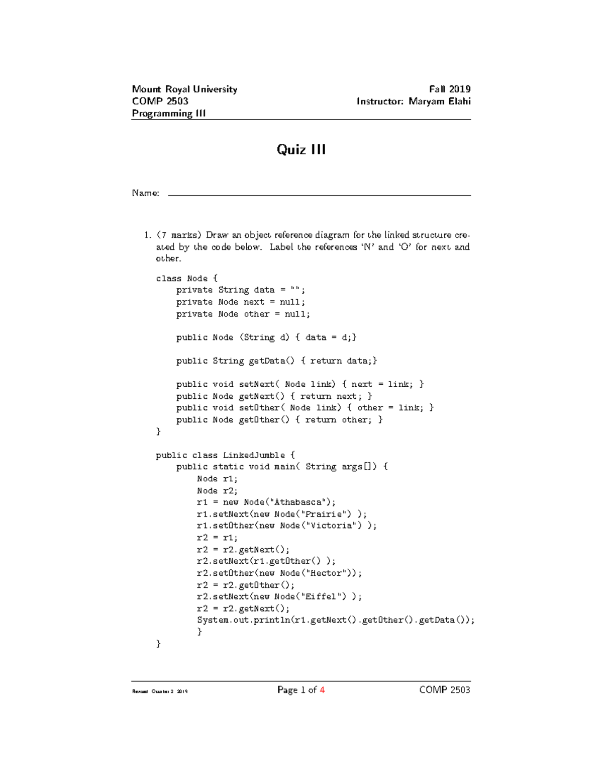 Quiz3 Questions And Answers Warning Tt Undefined Function 32 Warning Tt Undefined